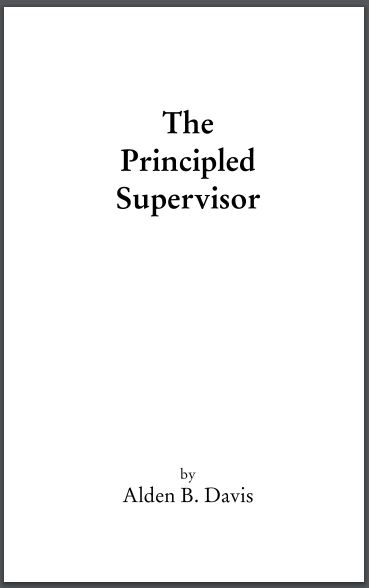 Principled Supervisor Book – MVT